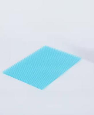 China Twin Wall Polycarbonate Plastic Hollow Sheet Roofing Modern Outdoor Sunshine Sheets Design for sale