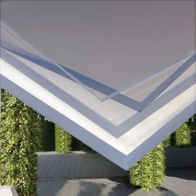 China 0.8-8mm Fire Retardant  Clear Solid Polycarbonate Sheet for  Architectural Projects for sale