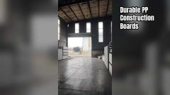 Durable PP Hollow Construction Boards