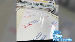 Durable PPS Plastic Boards High Temp Resistance