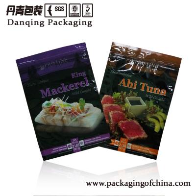 Китай Влагостойкие полиэтиленовые пакеты плоского дна Doypack продукта моря с Ziplock продается