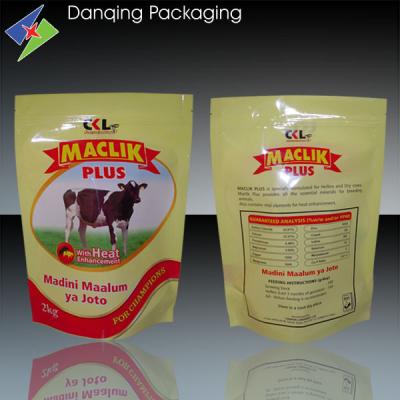 Cina il doypack per la borsa di imballaggio per alimenti con la chiusura lampo, materiale della laminazione, sta sul sacchetto con la chiusura lampo in vendita