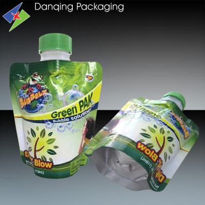 Cina Di plastica stia sul sacchetto con il becco per succo, borsa variopinta gettata dell'imballaggio di plastica in vendita