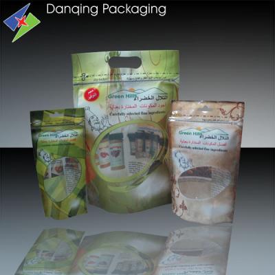 Cina L'imballaggio per alimenti delle borse della chiusura lampo di Doypack sta sul sacchetto con la chiusura lampo in vendita