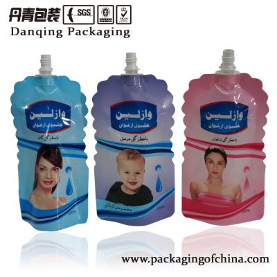 Cina Su misura stampato stia sui sacchetti con la borsa cosmetica del sacchetto della lozione del corpo del becco in vendita