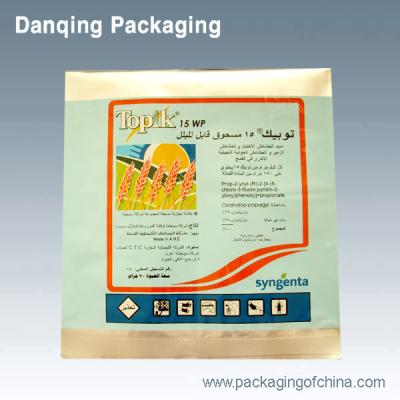 China Acondicionamiento de los alimentos con el papel de aluminio, bolsa lateral del sello de la aleta con las muescas abiertas/la ventana clara en venta