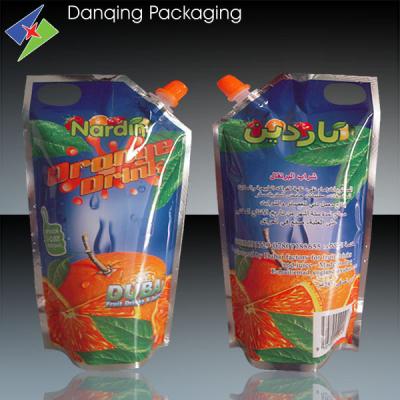 Cina Il succo che imballa con il di alluminio del foro dell'iniezione sta sui sacchetti in vendita