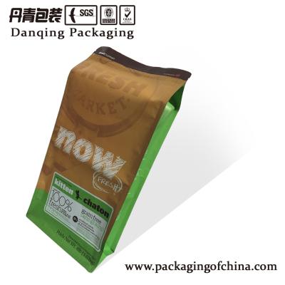 Cina borsa a chiusura lampo dell'alimento, sacchetto del fondo piatto con la chiusura lampo per frutti di mare che imballano, vivo stampata in vendita