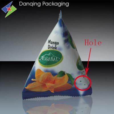 Cina Il commestibile sta sul sacchetto Doypack a forma di triangolare a prova d'umidità in vendita