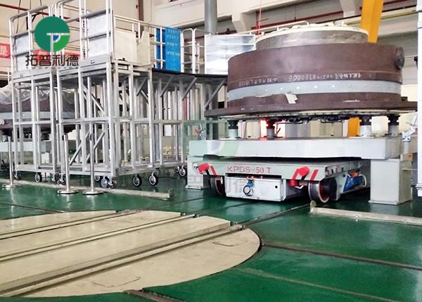 25t electric rail turntable