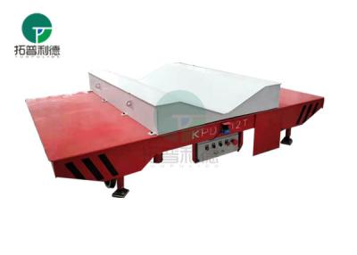 China V-block battery operated steel coil trailers en venta