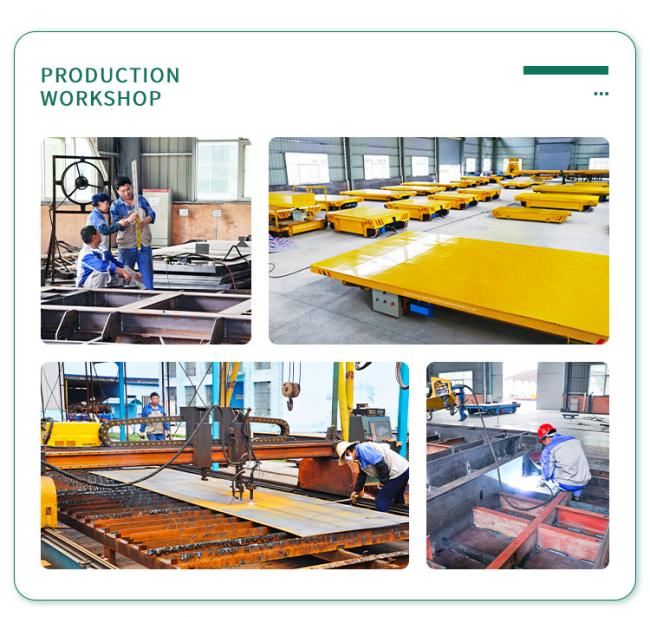 Foundry used rail electrical transfer cart 25 tons