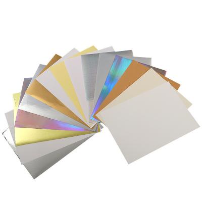 China A4 A3 Size Printable Vinyl Sticker Paper Waterproof Holographic Sticker Film for sale