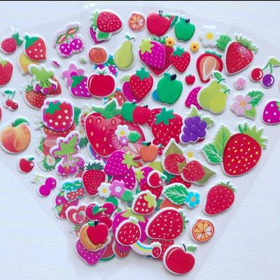 Cina Stampa di adesivi impermeabili con taglio a bacio Etichetta per imballaggio di frutta alla fragola carina in vendita