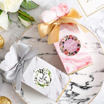 Cina Etichetta regalo per addio al nubilato con fiori in poliestere OEM in vendita