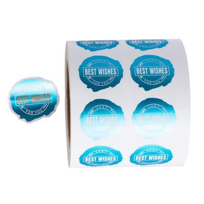 China ODM Best Wishes Thank You Washi Tape Food Pack Adesivo Para Embalagens Empresariais à venda