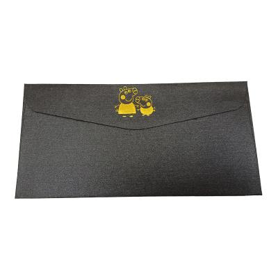 China Envelopes da folha da folha do casamento do negócio do ouro da folha do esboço do ouro para o cartão dos fundos de orçamento à venda