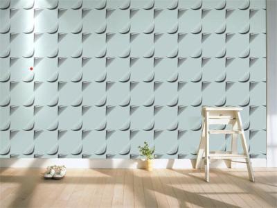 China De Muurcomités van de installatievezel 3D Decoratieve Vochtbestendig en Duurzame Stoffering van het Huisdecor Te koop