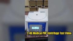 2-4B Medical PRP Centrifuge Test Video