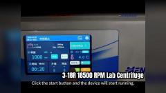 18500 RPM Lab Centrifuge: Fast Sample Separation