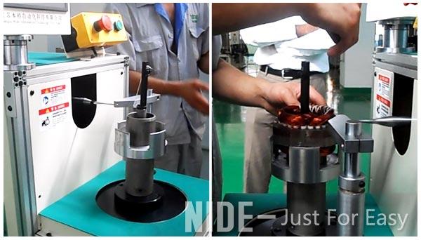 stator coil lacing equipment manufactuer motor coil laing machine for sale