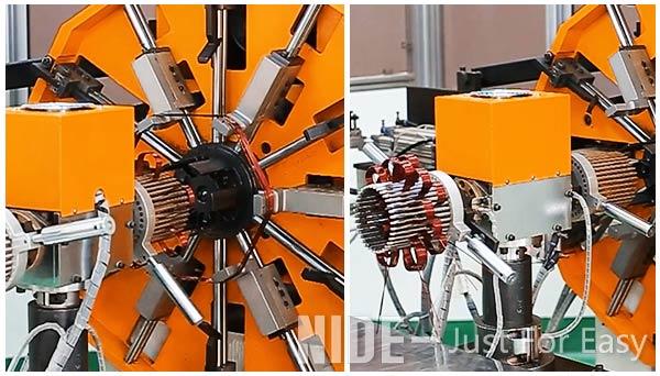 automatic motor winding machine stator coil winding machine
