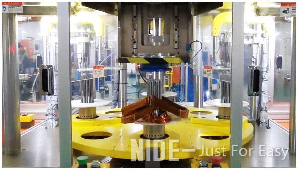 automatic stator coil winding machine coil inserting machine