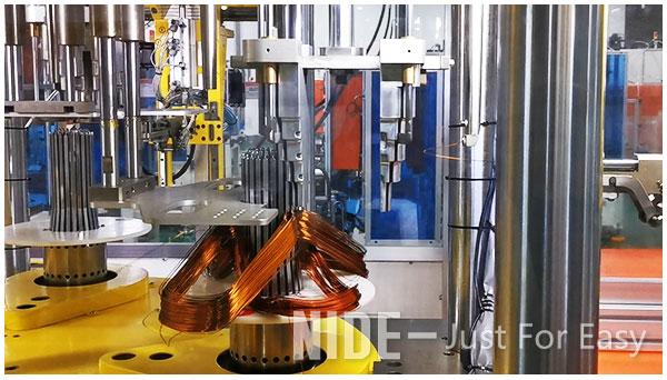 Full automatic electric motor stator coil winding machine 