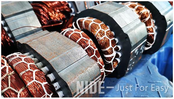 stator coil lacing machine