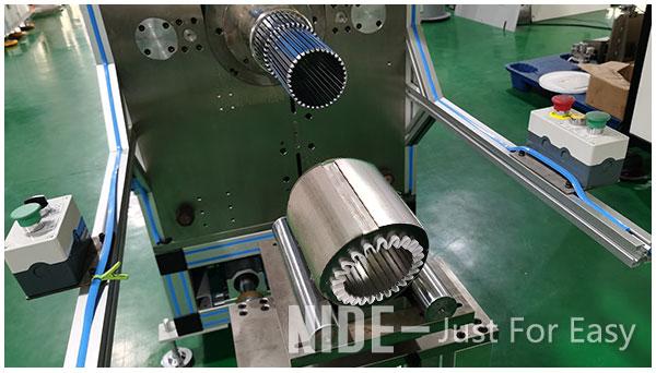 large motor coil insertion machine