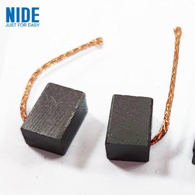 Cina Di rame del motorino di avviamento del motociclo spazzola di carbone 6,5 x 8,5 x 12mm in vendita