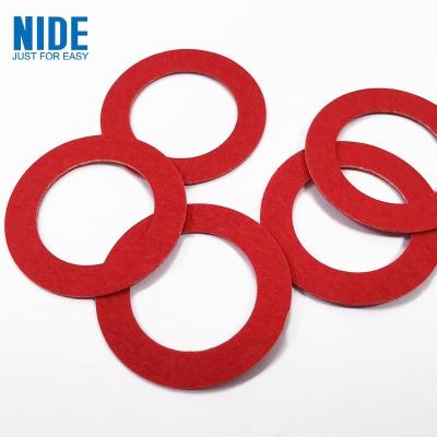 China OEM Vulcanized Paper Insulation Red Steel Paper Gasket for sale