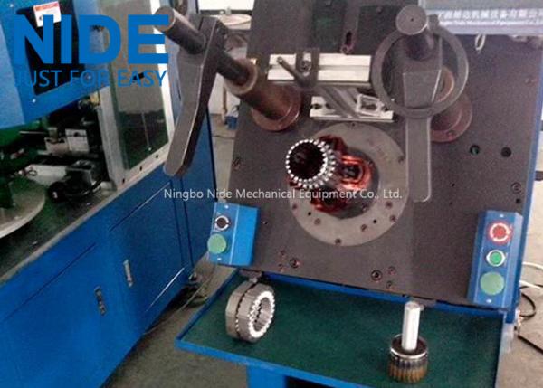 Automatic Stator Coil Inserting embedded Machine For Air Conditioner , Washing Machine Motor