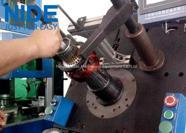 Automatic Stator Coil Inserting embedded Machine For Air Conditioner , Washing Machine Motor