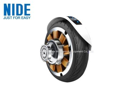 Cina Bobinatrice automatica dello statore del motore del hub di ruota, argano di bobina elettrico dell'aletta di filatoio del motorino in vendita