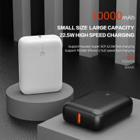 China Mini Power Bank 10000mAh PD20W Fast Charging ABS Portable Charger for sale