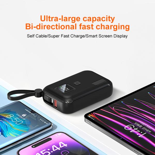 Quality 5W/7.5W Wireless Mini Power Bank 10000mAh Charge Type C Input Output Lightweight for sale
