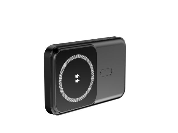 Quality Wireless Magnetic Power Bank 10000mAh 5W 7.5W Li Polymer Battery Type for sale