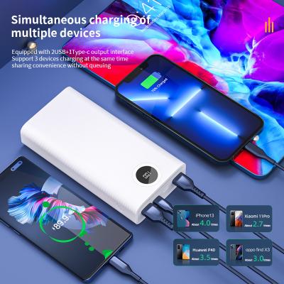Cina Power Bank Ultra Sicuro Grande Capacità 250g Grande Capacità Power Bank Nero in vendita