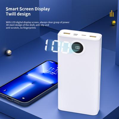 Cina ABS Plastica di grande capacità Power Bank portatile PD22.5W Compatibilità universale in vendita