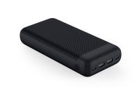 Quality Black White PD Power Bank Fast Charge 22.5W ABS Power Bank PC Matte Shell for sale