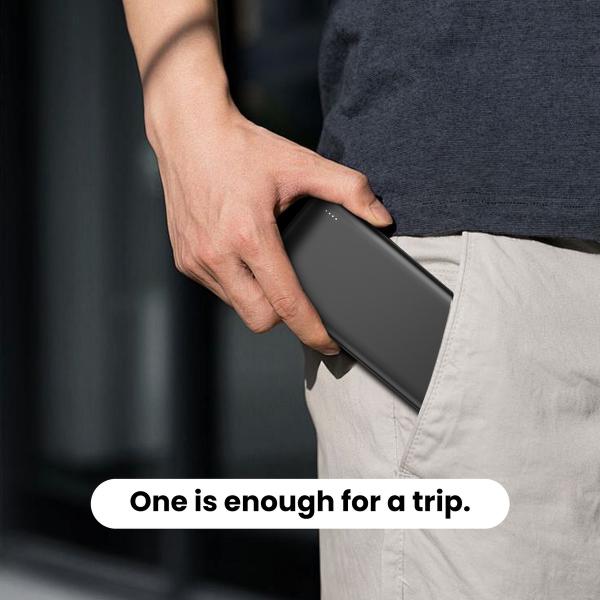 Portable Charger, 1 USB-C Power Bank 10000mAh 1 USB-C Port and 2 USB-A Ports
