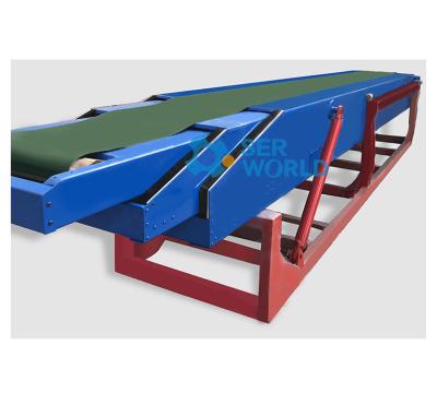 China Steel Retractable Belt Conveyor Fully Automated for powder for sale