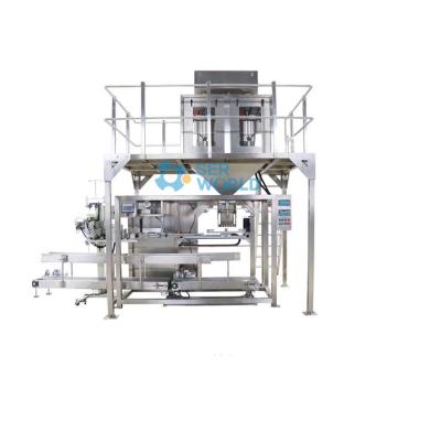 Semi Automatic Packaging Machine 100-200Bags/Min For Feed / Food / Fertilizer