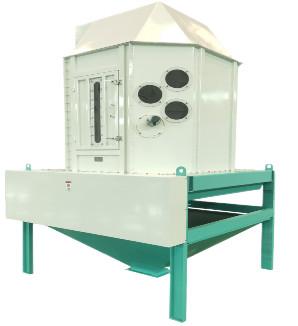 China Flap Feed Pellet Cooling Machine 10t/h For Granular Feed for sale