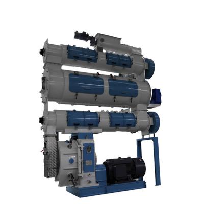 Cina Pellettatrice per mangimi a biomassa serie SWZL 55kw per la produzione industriale di mangimi per animali in vendita
