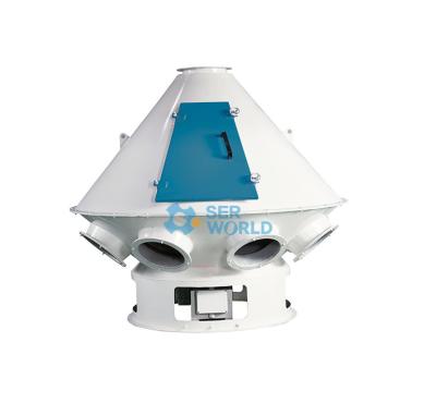 China Compact Conveyor Distributor / TFPX Rotary Distributor For Grain Mill for sale