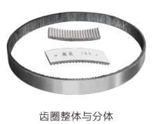 China Q235 Alloys Ring Gear Parts for Aquatic Feed Grinding Machine for sale