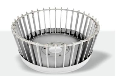 China Steel Classifier Wheel Spare Parts For Aquatic Feed Extruder for sale