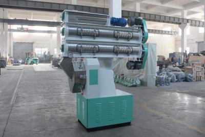 Cina Pellettatrice per mangimi in acciaio inossidabile resistente alla corrosione 1-2 t/h in vendita